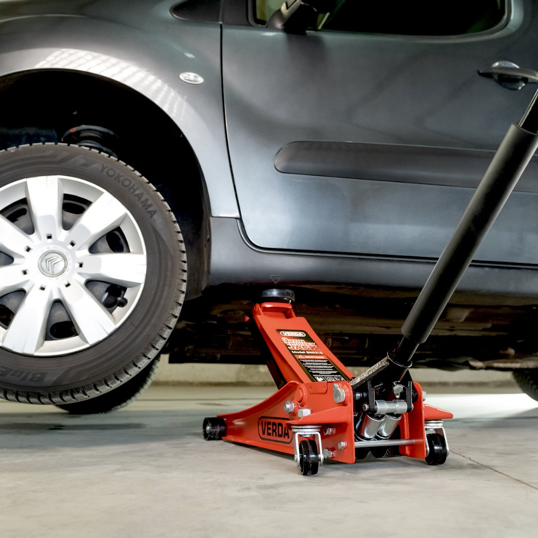 Verda Tiefer Wagenheber 3t Rangierwagenheber 75 - 515 mm mit ...